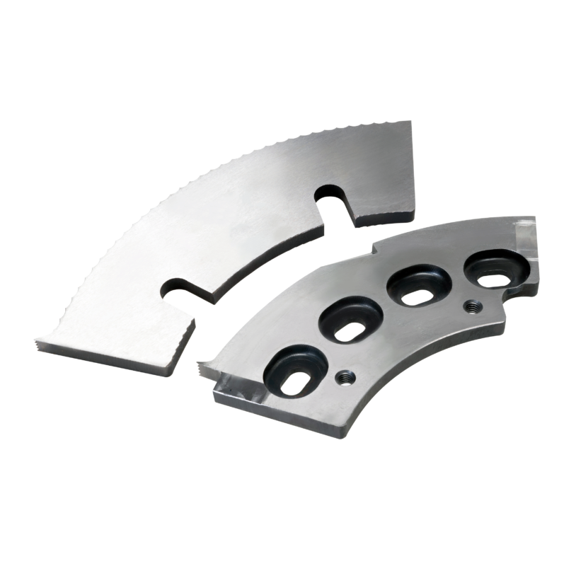 Cut off Knife Set, N.C Cutters, Shear Blades, Both Serrated Edge ...